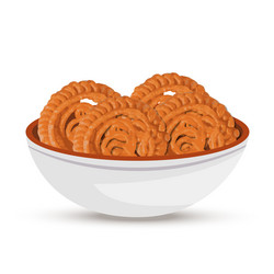 Image of indian sweets Royalty Free Vector Image