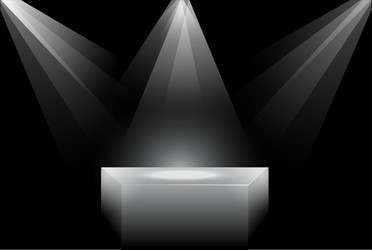 Circle light shadow Royalty Free Vector Image - VectorStock