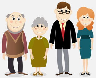 Uncle Cartoon Family Vector Images (over 240)