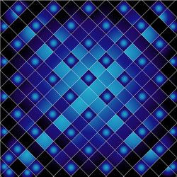 Blue metal grid background Royalty Free Vector Image