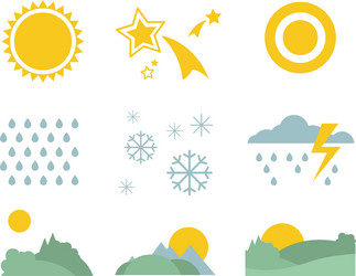 Weather Royalty Free Vector Image - VectorStock