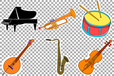 Music Instruments Clipart Vector Images (over 5,000)