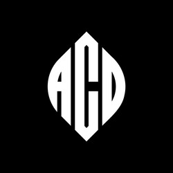 Aco logo letter design Royalty Free Vector Image