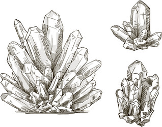 Crystal Quartz Drawing