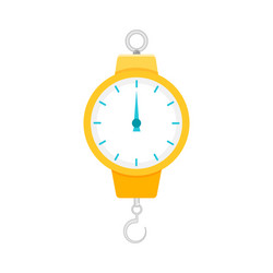 Spring balance Royalty Free Vector Image - VectorStock