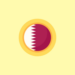 Qatar Round Flag Vector Images (over 500)