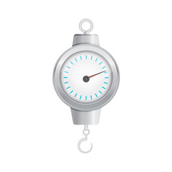 Spring balance Royalty Free Vector Image - VectorStock