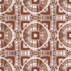 Abstract mosaic seamless pattern colorful tribal Vector Image