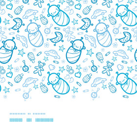 Baby Boy Page Border