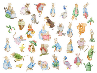 Peter Rabbit Vector Images (over 170)