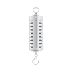 Spring balance Royalty Free Vector Image - VectorStock