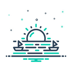 Dawn Royalty Free Vector Image - VectorStock