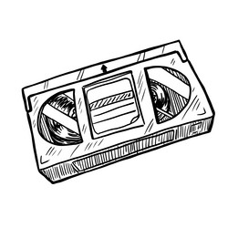 Vhs Tape Sketch Vector Images (51)