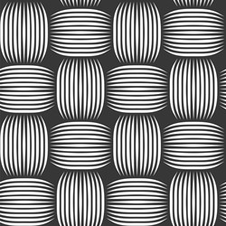 Weave seamless pattern linear background Vector Image