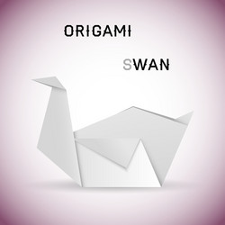 Origami Swan Vector Images (over 390)