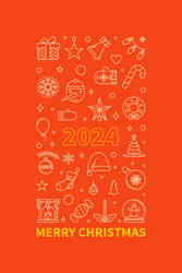 Geometry and trigonometry concept vertical Vector Image