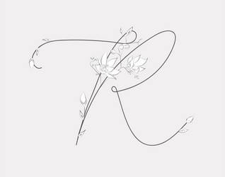 Calligraphy Letter R Vector Images (over 9,400)