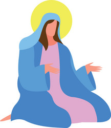 Mary Bible Characters Cartoon Vector Images (over 320)