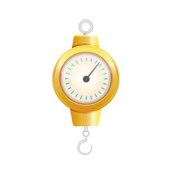 Spring balance Royalty Free Vector Image - VectorStock