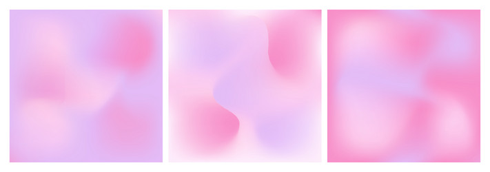 Set of red and purple gradients in y2k style Vector Image