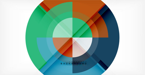 Circle abstract background Royalty Free Vector Image