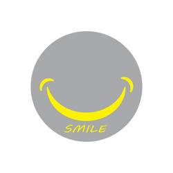 Smile icon logo Royalty Free Vector Image - VectorStock