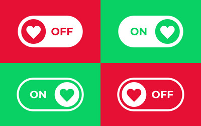 On Off Slider Mobile Ui Toggle Vector Images (over 770)