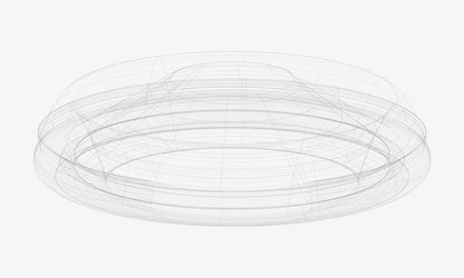 Abstract covered round arena sketch Royalty Free Vector