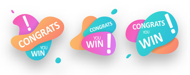 Congrats Promotion Vector Images (over 200)
