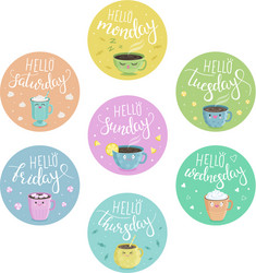 Days of the Week Vector Images (over 78,000)