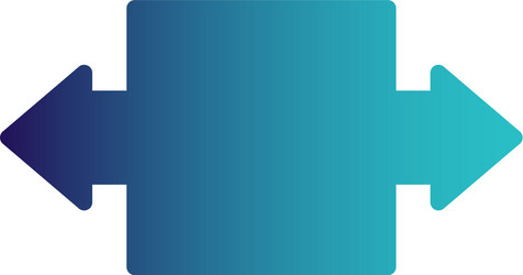 Dual arrow icon Royalty Free Vector Image - VectorStock