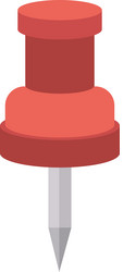 Red pin design Royalty Free Vector Image - VectorStock