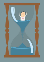 Need more time concept management Royalty Free Vector Image