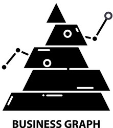 Sales analysis icon black sign Royalty Free Vector Image