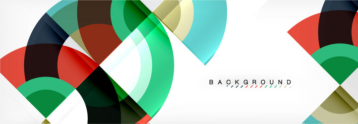 Circular abstract background Royalty Free Vector Image