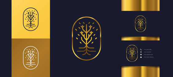 Golden rocket house logo design Royalty Free Vector Image
