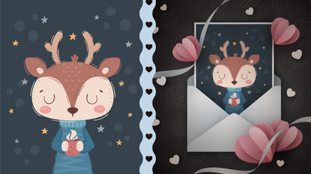 Dear Cartoon Vector Images (over 1,800)