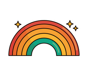 Retro Rainbow Vector Images (over 51,000)