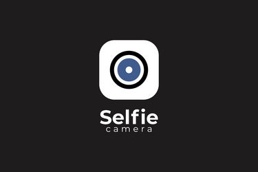 Creative android application logo design Vector Image