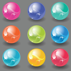 Crystal ball Royalty Free Vector Image - VectorStock
