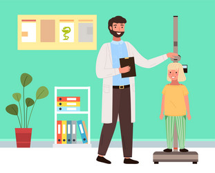 Kid Doctor Height Vector Images (76)