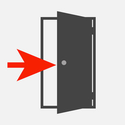 Input icon icon indicating direction Royalty Free Vector