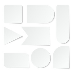 Blank label frame template with elegant decorative