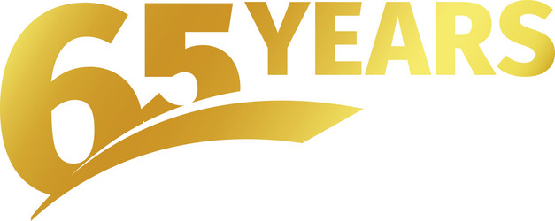 65th Anniversary Golden Logo Vector Images (over 160)