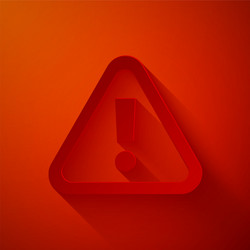 Red Triangle Exclamation Mark Vector Images (over 1,000)