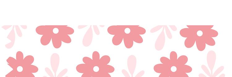 Strip floral pattern Royalty Free Vector Image