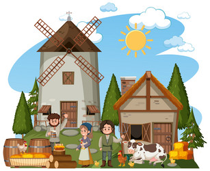 Villagers Vector Images (over 100,000)