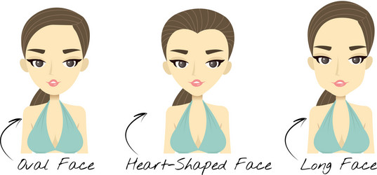 Square Face Shape Makeup Vector Images (over 170)