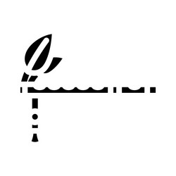 Krishna flute hinduism isometric icon Royalty Free Vector