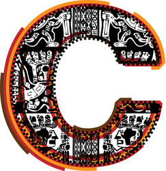 Font Inca Alphabet Vector Images (over 140)